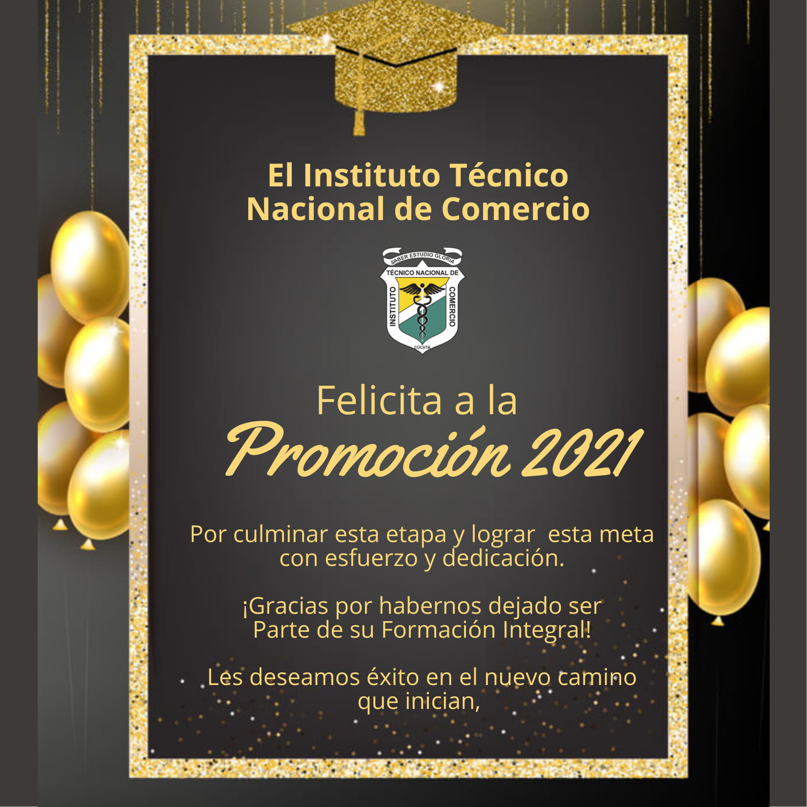 Felicidades Promoción 2021: Ceremonia de Graduación Virtual – Instituto ...